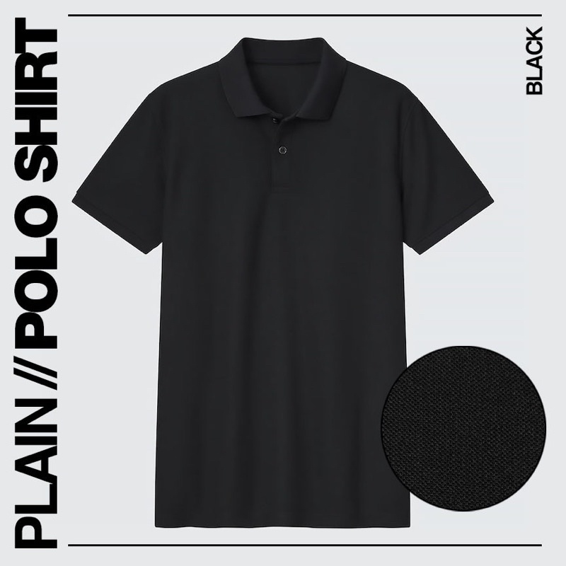 Men's Plain Polo Shirt Unisex Honeycomb Quality Korean Fashion T-shirt ...