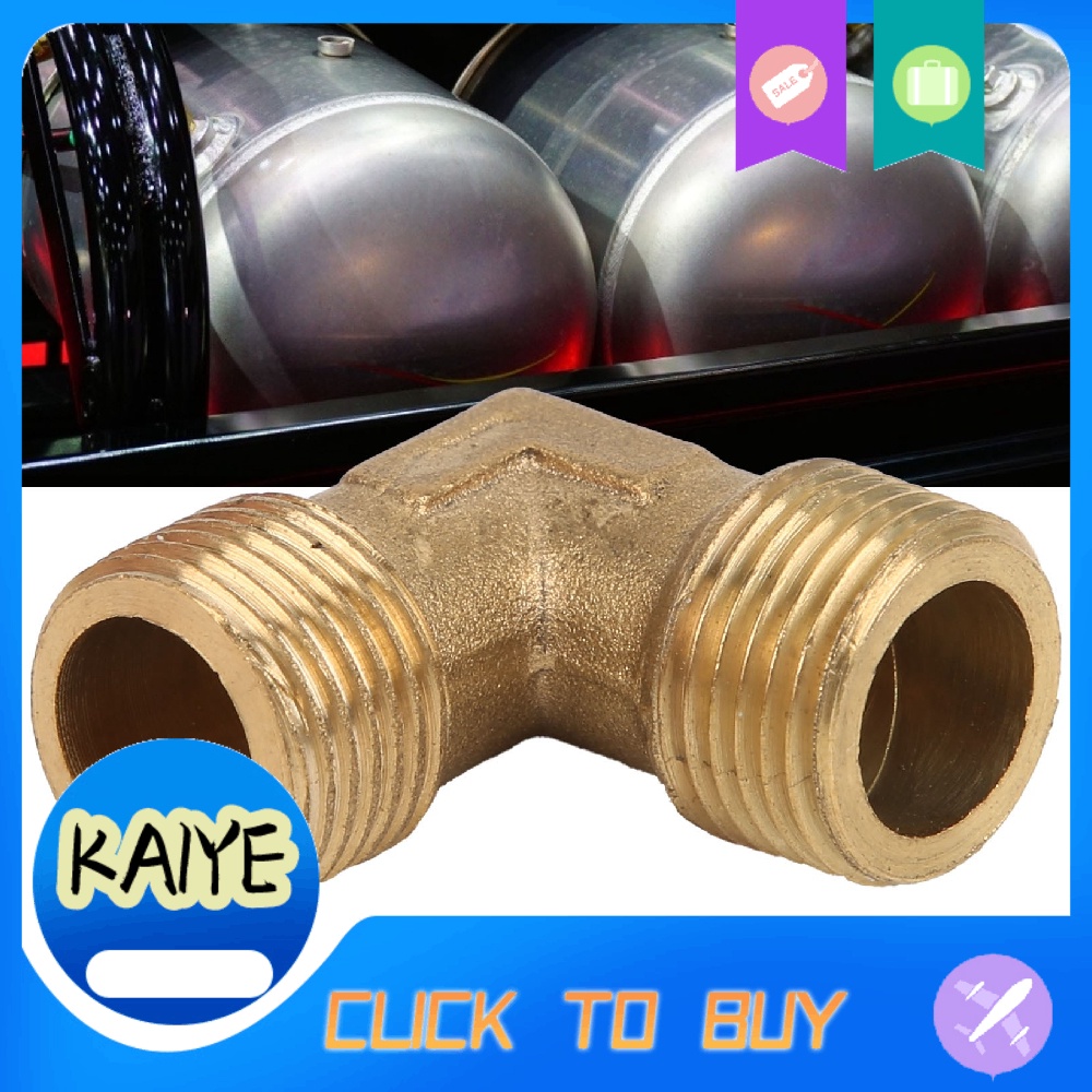 [Seller recommendation] Kaiye Right Angle Pipe Joint Brass Pump Check ...
