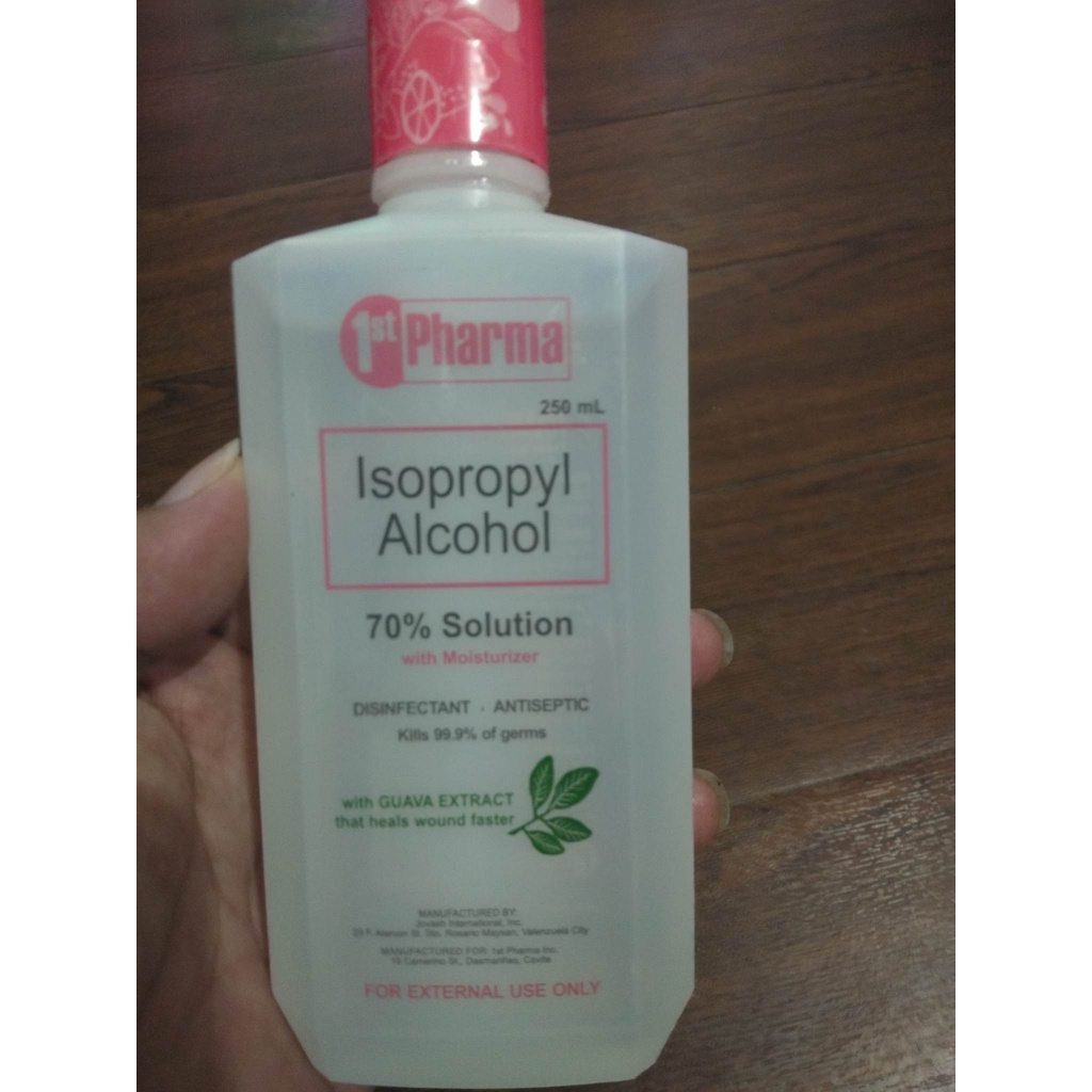1st pharma isopropyl alcohol 250ml | Shopee Philippines