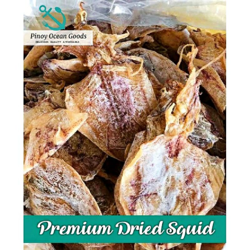 Dried Pusit (Unsweetened) 100g Filipino Dried Pusit, Nokus,