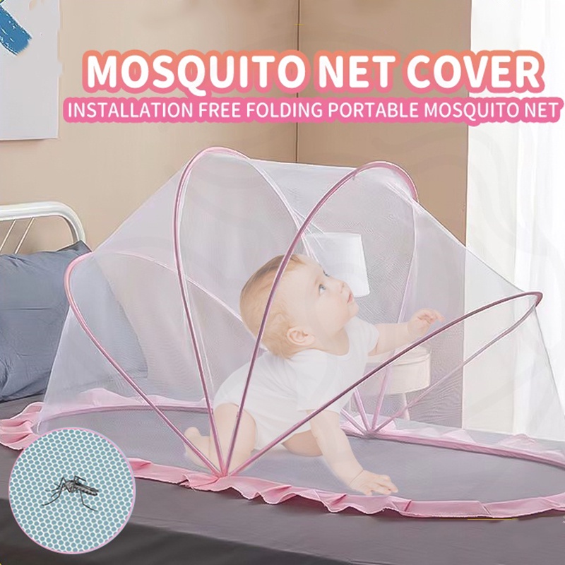 COD [Free Gift] Baby Mosquito Net Foldable Anti Mosquito For Baby Crib ...