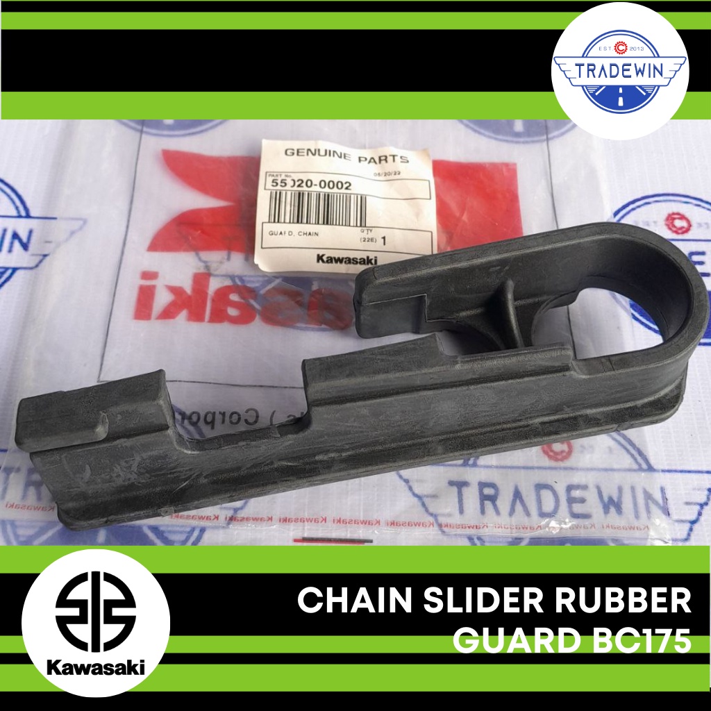 BARAKO CHAIN SLIDER RUBBER GUARD KAWASAKI GENUINE 55020-0002 | Shopee ...