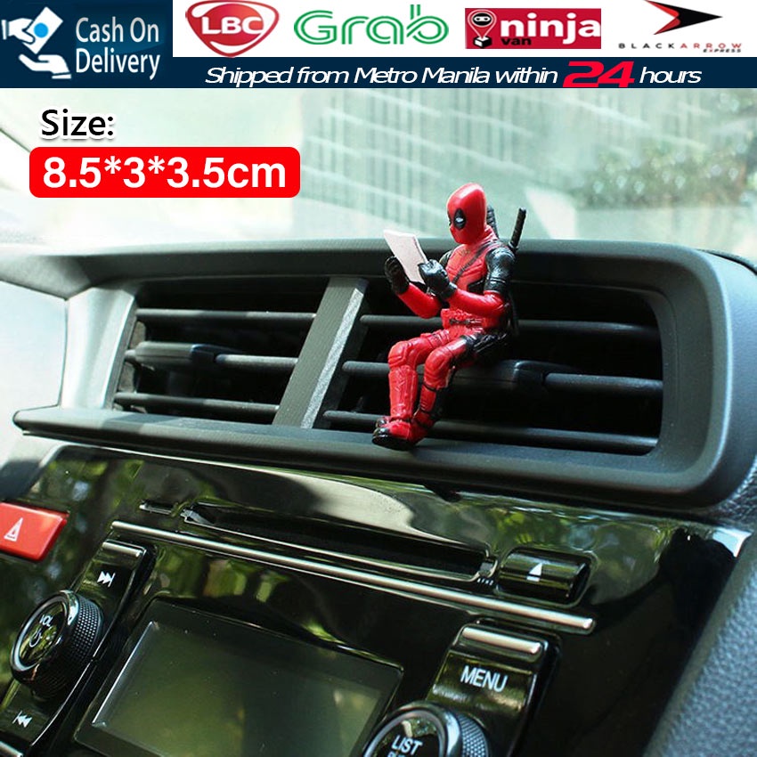 【Fast Delivery】 Anime Deadpool Toys Wilson Decoration Car Ornament ...
