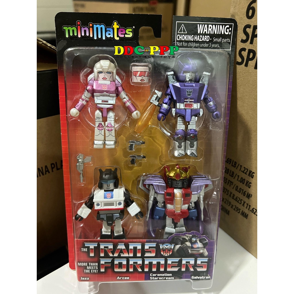 TRANSFORMERS SERIES 3 MINIMATES BOX SET by DIAMOND SELECT TOYS (SEALED ...