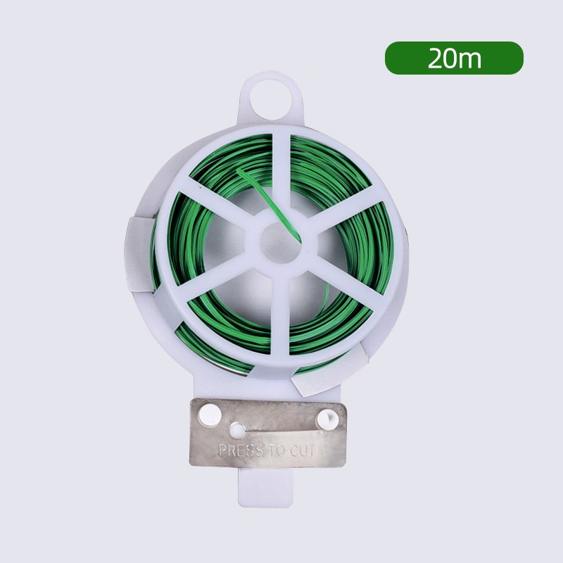 100M Garden Tie Wire With Cutter Twist Tie For Garden Vegetable Plants ...