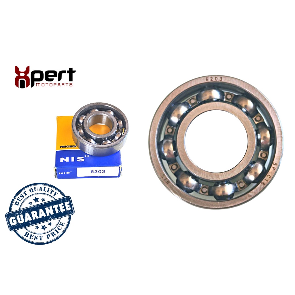 ORIGINAL NIS BALL BEARING 6203 | Shopee Philippines