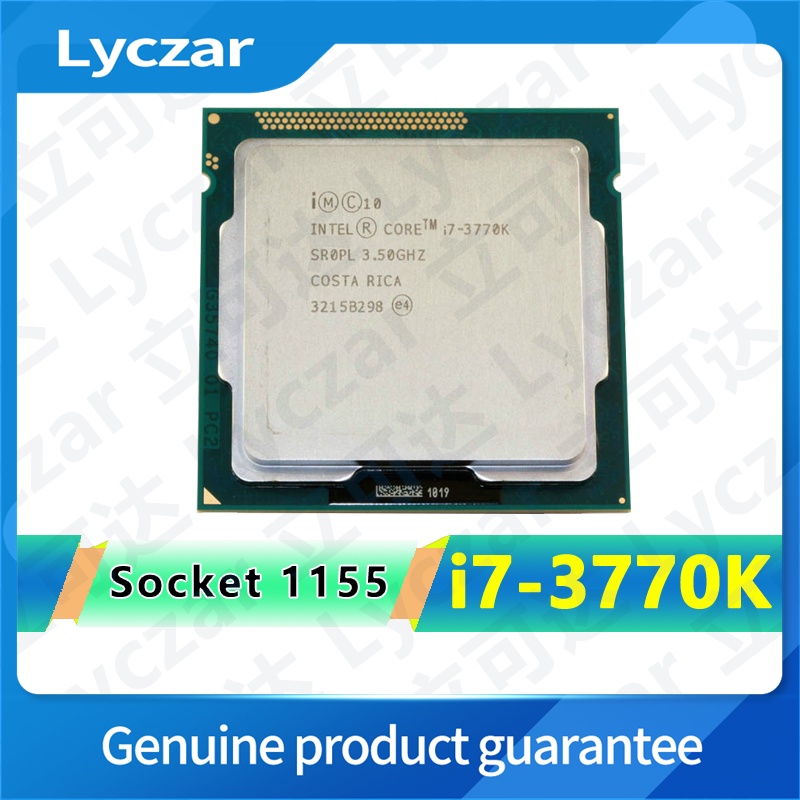 Intel Core i7 3770K Processor LGA 1155 3.5GHz 8M Cache Quad-Core 77W Lyczar Desktop CPU | Shopee ...