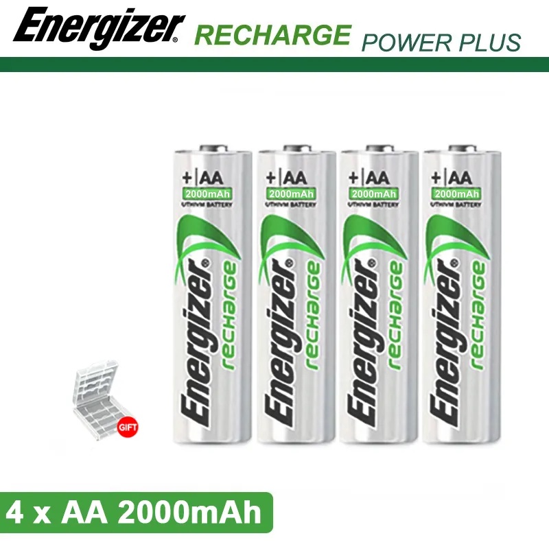 100% original Energizer AA Rechargeable Battery 1.2V 2000mAh For ...