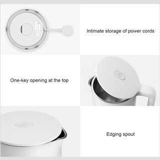 Xiaomi Mijia Electric Kettle 1A/N1 304 Stainless Steel 1.5L Dual Layer ...