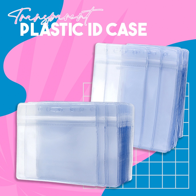 Transparent Plastic ID Case Waterproof ID Protector | Shopee Philippines