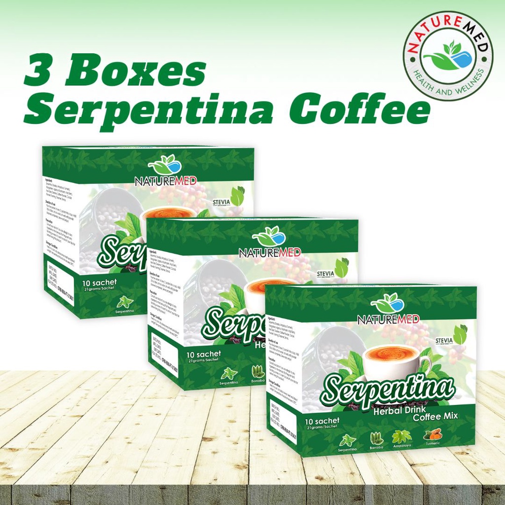 Serpentina Coffee (NatureMed Serpentina Coffee) 21grams | 10 sachet per ...