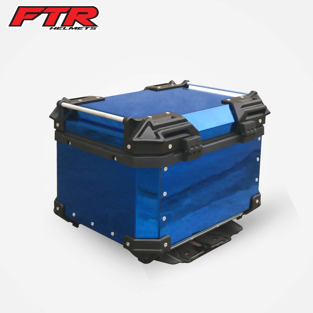 FTR ALUMINUM MOTORCYCLE TOP BOX WITH MINIMAL ISSUE | Shopee Philippines