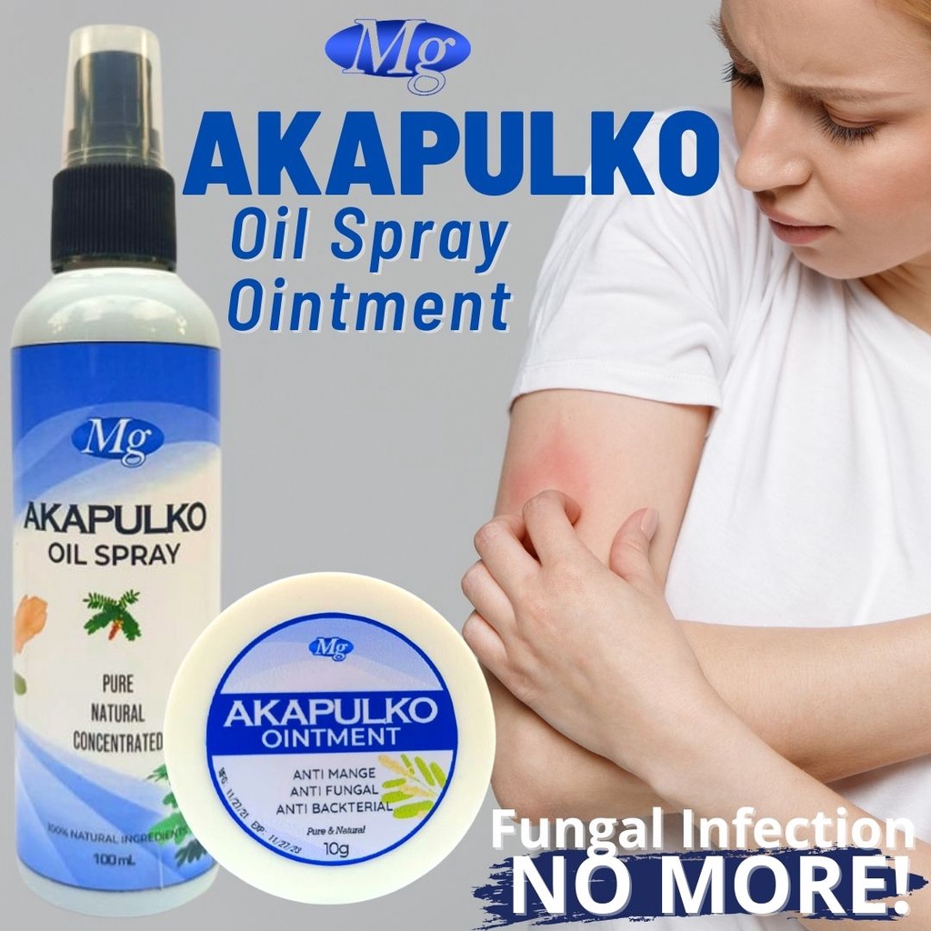 AKAPULKO BUNDLE SET | AKAPULKO OIL SPRAY AND OINTMENT | HELPS ...