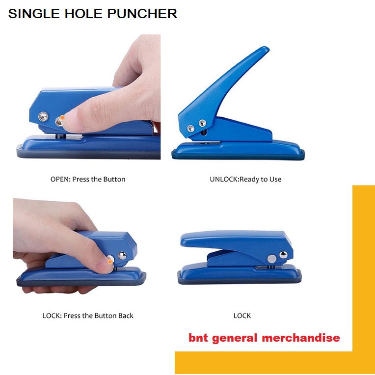 Single Hole Punch 1 Hole Punch Hole Puncher Single 20 Sheet Punch ...