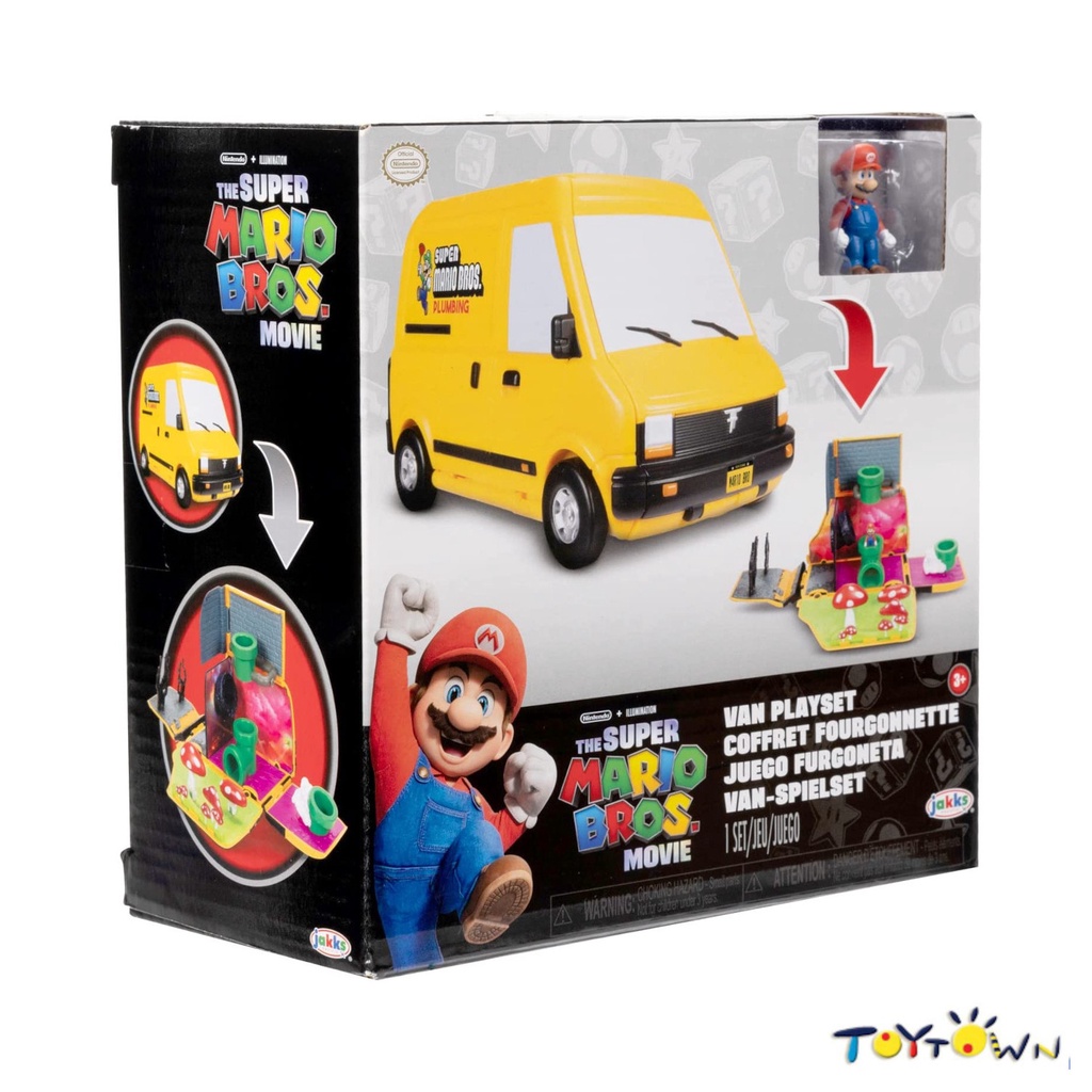 Super Mario Movie: Mini World Van Playset | Shopee Philippines
