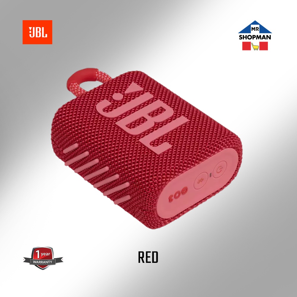 JBL Go 3 Portable Waterproof Bluetooth Speaker Black White Blue Green ...