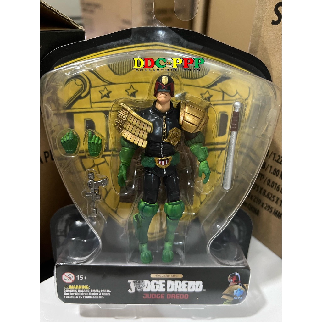 Judge Dredd 1:18 Scale Exquisite Mini Action Figure - Previews ...