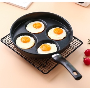 4Holes Non Stick Coating Frying Pan Home Kitchen Cookware Cooking Tool ...
