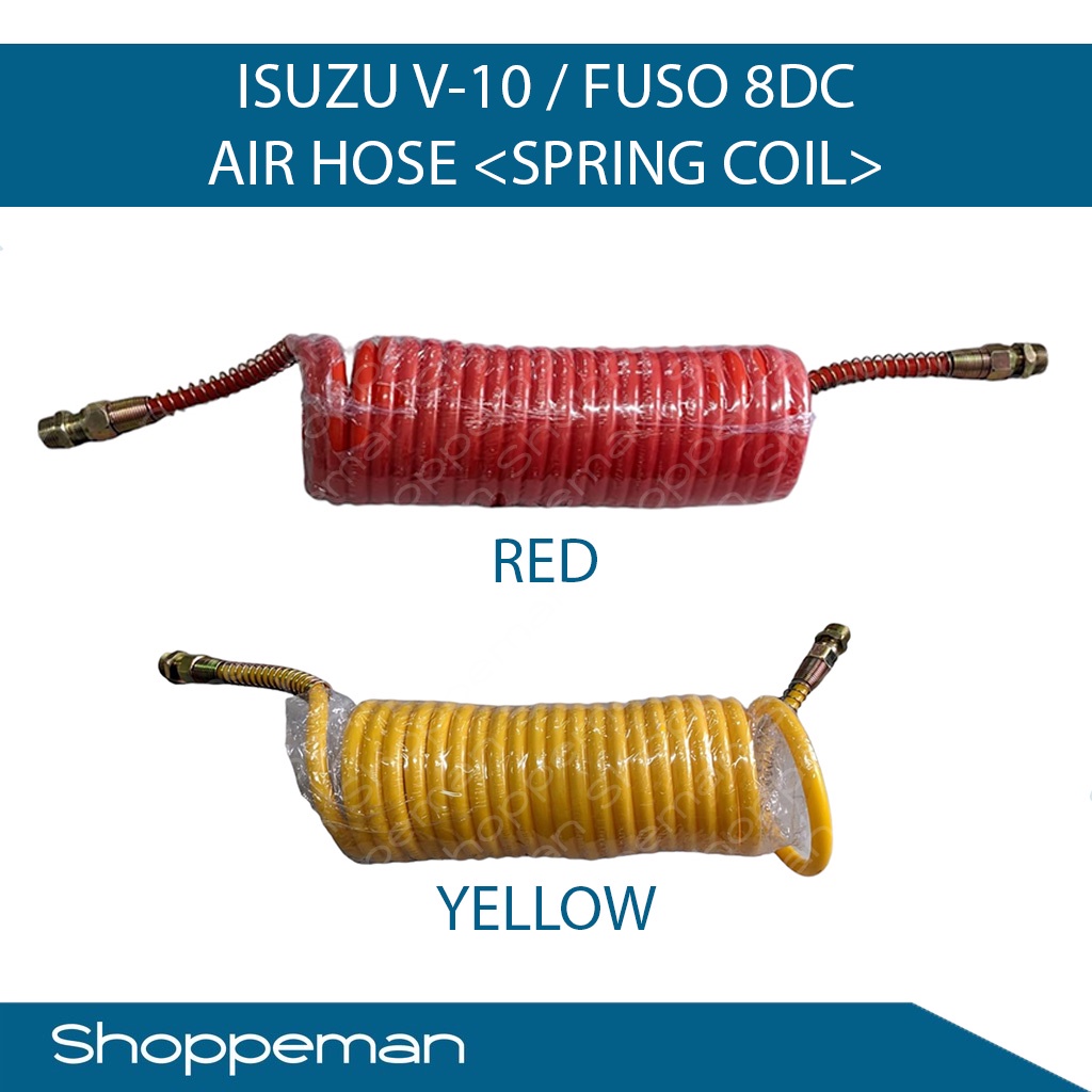 ISUZU V-10 FUSO 8DC AIR HOSE (COIL SPRING) 452711 | Shopee Philippines