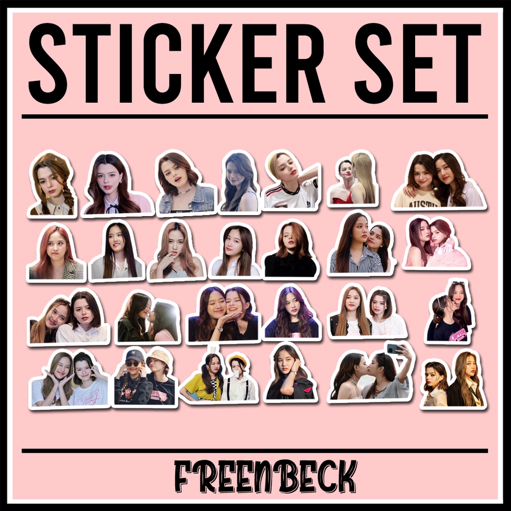GAP The Series Freen and Becky Sticker Set (27 pcs) | Shopee Philippines