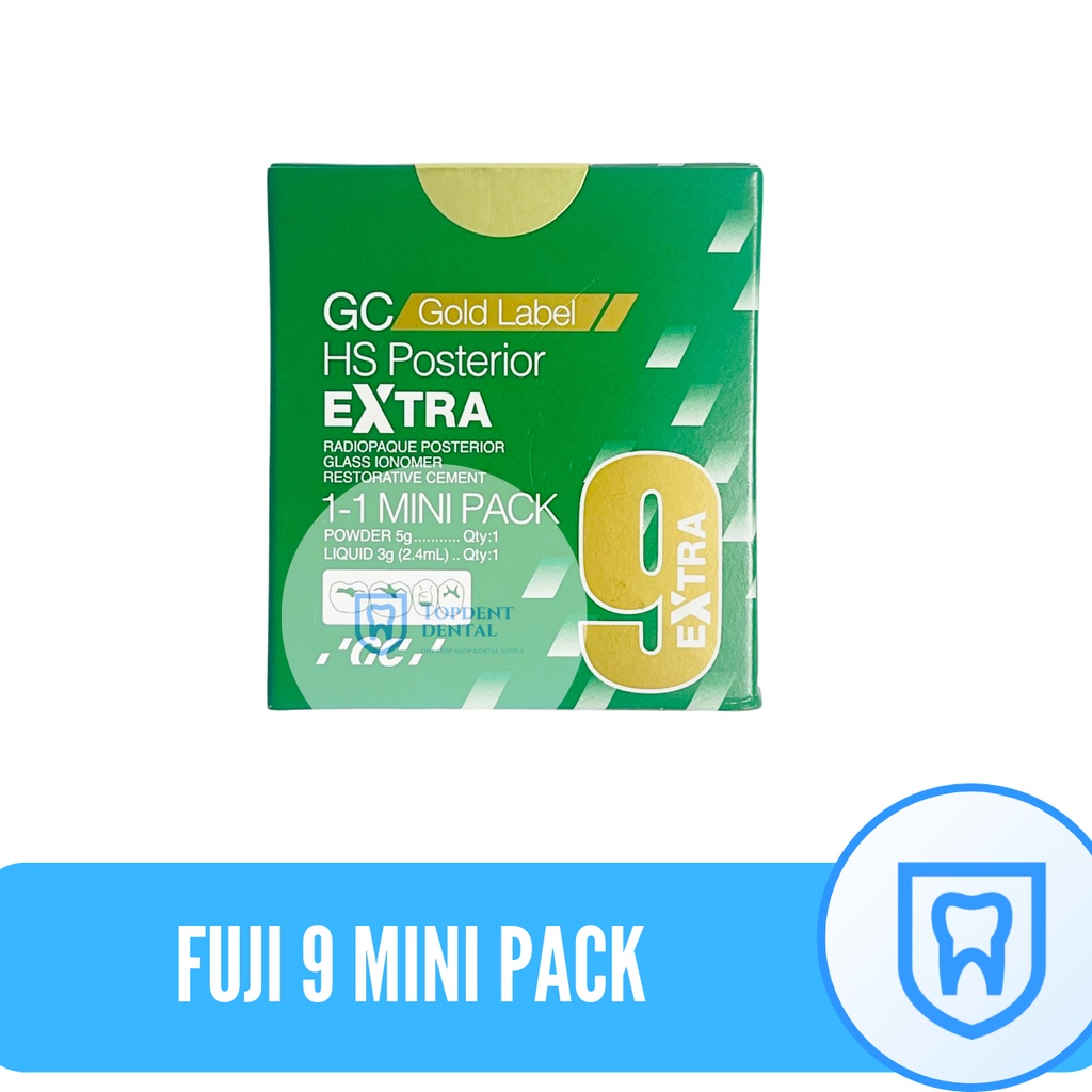 GC Fuji 9 MINI PACK Gold Label HS Posterior EXTRA (5g Powder, 3g Liquid) EXPIRY 2024 | Shopee ...