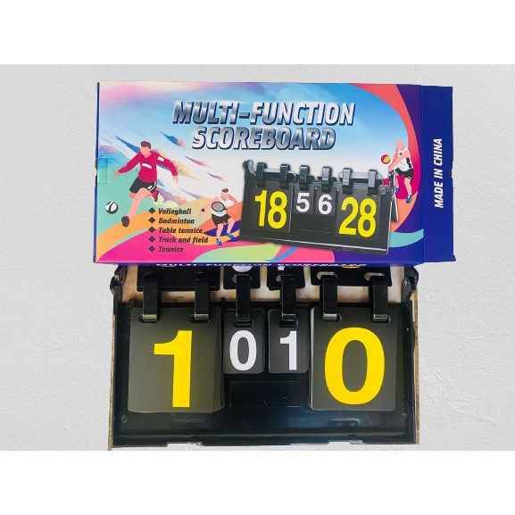 PVC Volleyball Badminton Table Tennis Track & Field Competitions 4Digit Multi-Sports Scoreboard ...