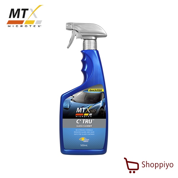 Microtex C'TRU 500ml (Ready to Use, Glass and Lens Cleaner,MTX Car Care ...