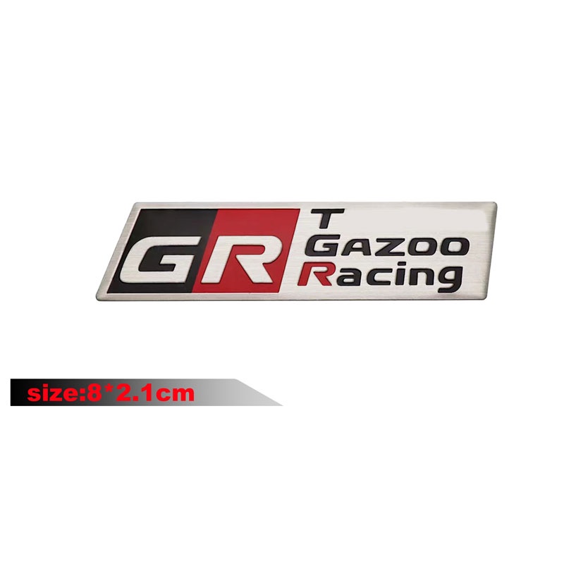 GR Gazoo Racing Emblem Badge Sticker Body Decor Decal For Toyota RAV4 ...