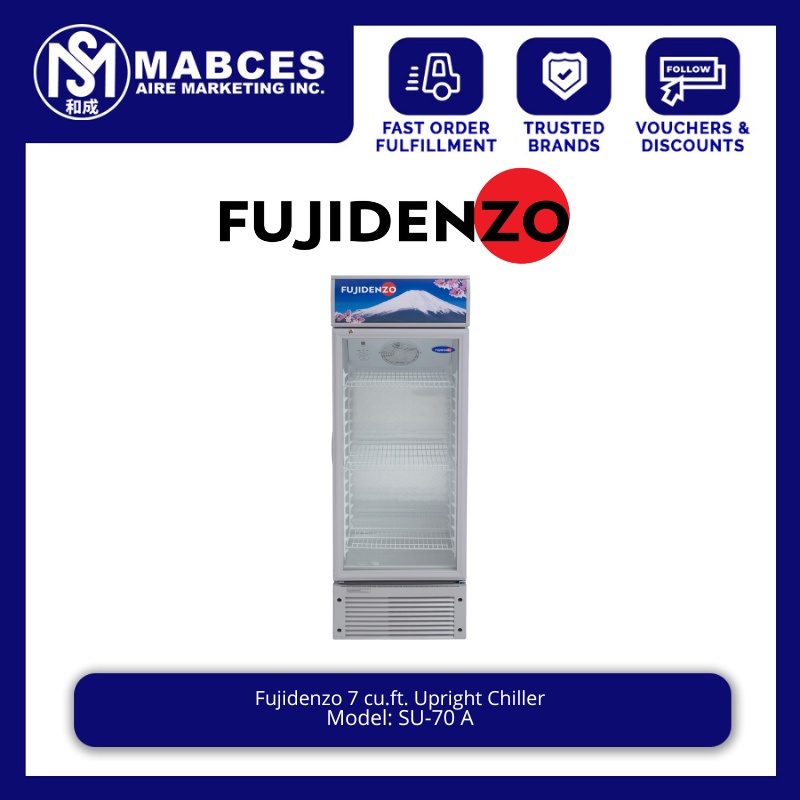 Fujidenzo 7 cu.ft. Upright Chiller SU-70 A | Shopee Philippines