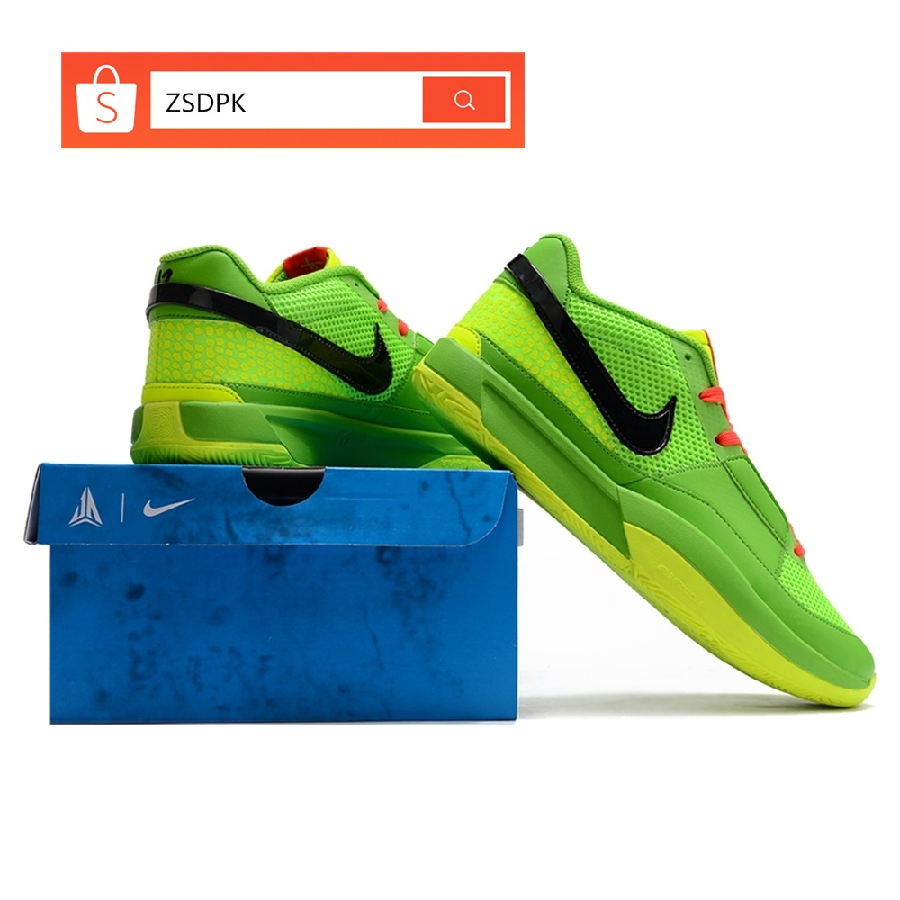 100% Original Nike Ja Morant Ja 1 Green Black Temetrius Jamel Morant ...