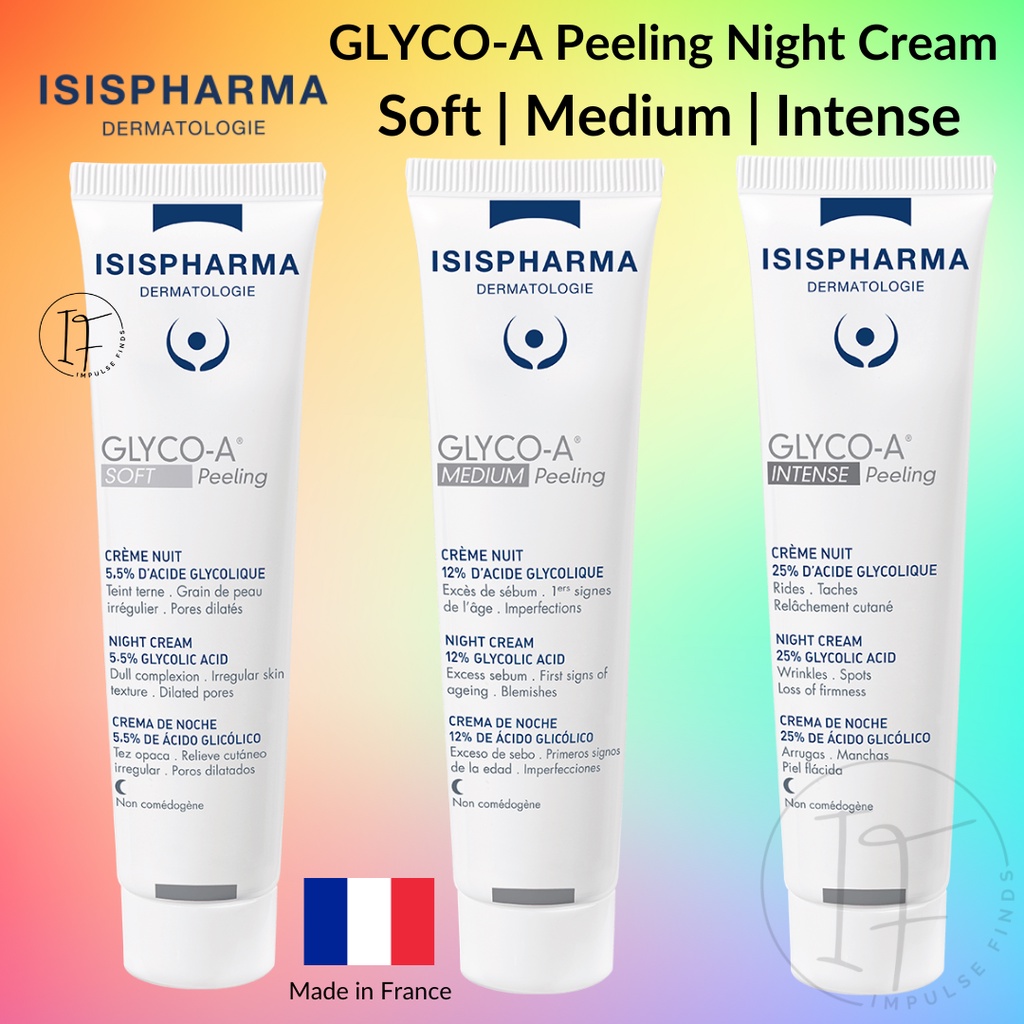 ISISPHARMA Glyco-A Soft | Medium | Intense Peeling 30ml Glycol A Soft ...