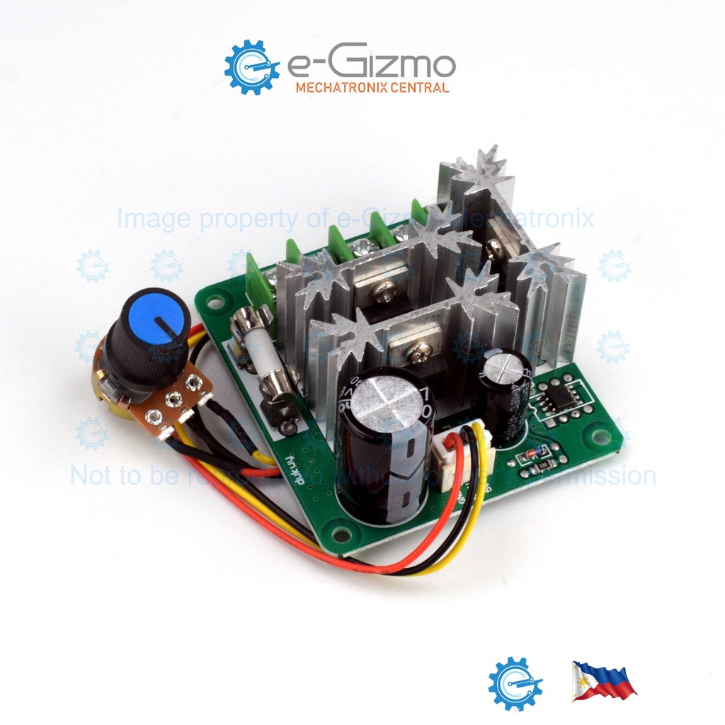 1000W PWM DC Brush Motor Speed Controller 6-90VDC 15A | Shopee Philippines
