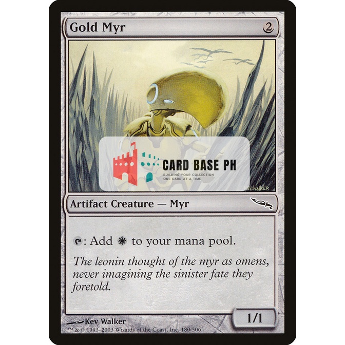 Gold Myr - Magic the Gathering Trading Card | Shopee Philippines