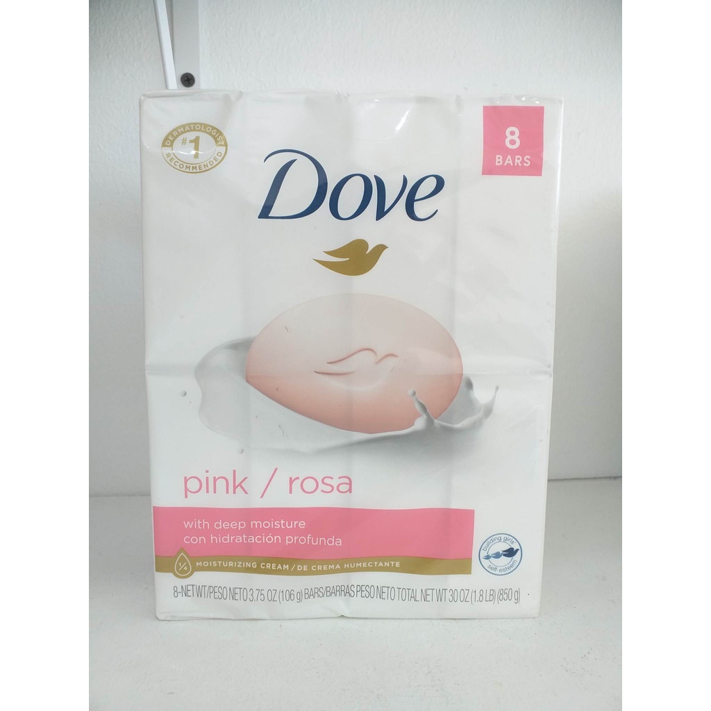DOVE Pink/Rosa 8 Bars 850g | Shopee Philippines