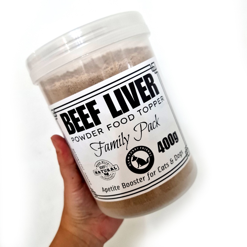 Family Pack 400g food topper beef chicken duck liver breast floss ...