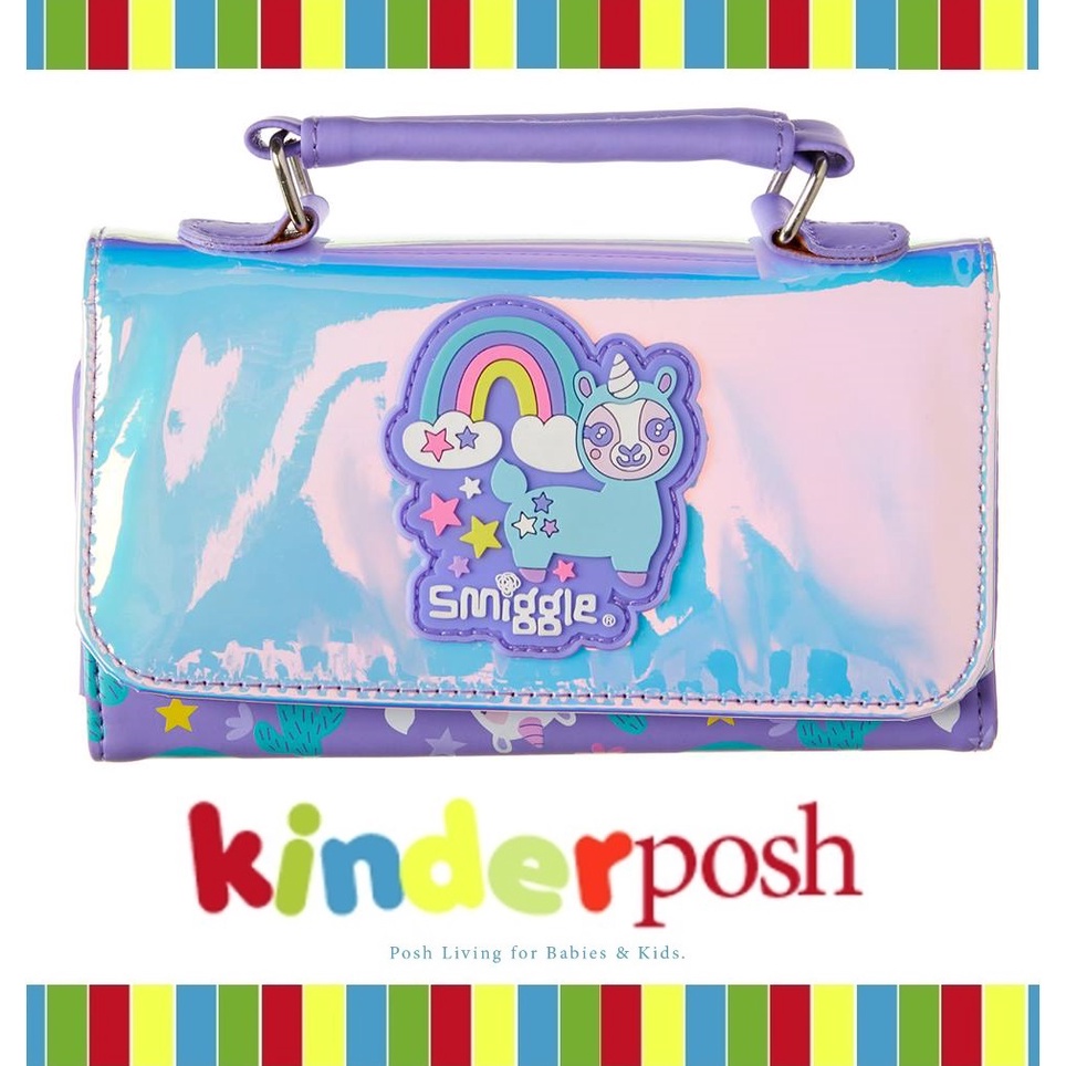 Smiggle Media Pouch Handbag - Unicorn Llama | Shopee Philippines