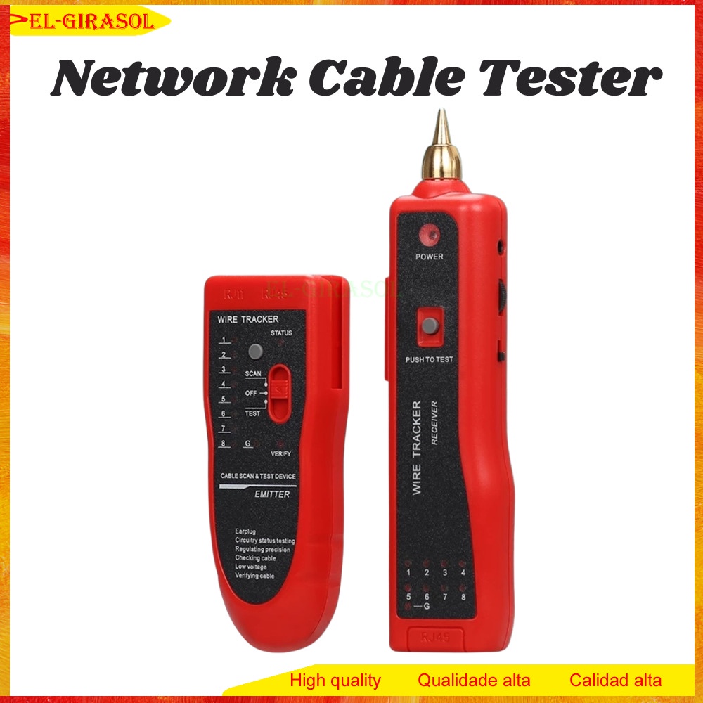 Original Finder LAN Network Cable Tester Cat5 Cat6 RJ45 UTP STP ...