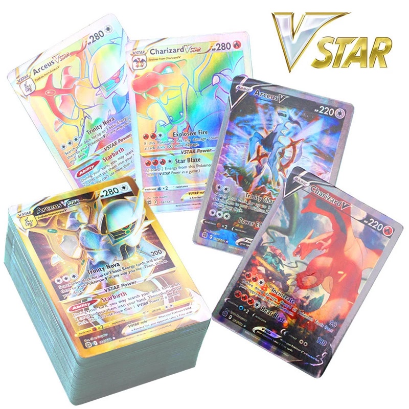 Pokemon card Vstar VMAX GX Super children's fight Spain France Portugal ...