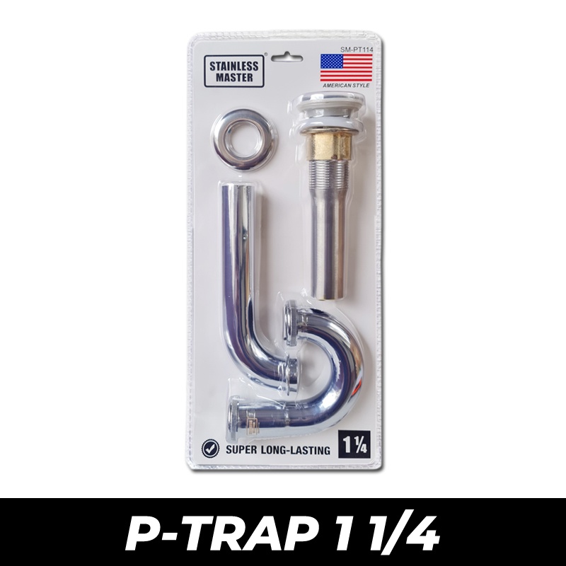 HEAVY DUTY P-Trap 1-1/4 and 1-1/2 | PTrap | Tail Piece | Pop up ...