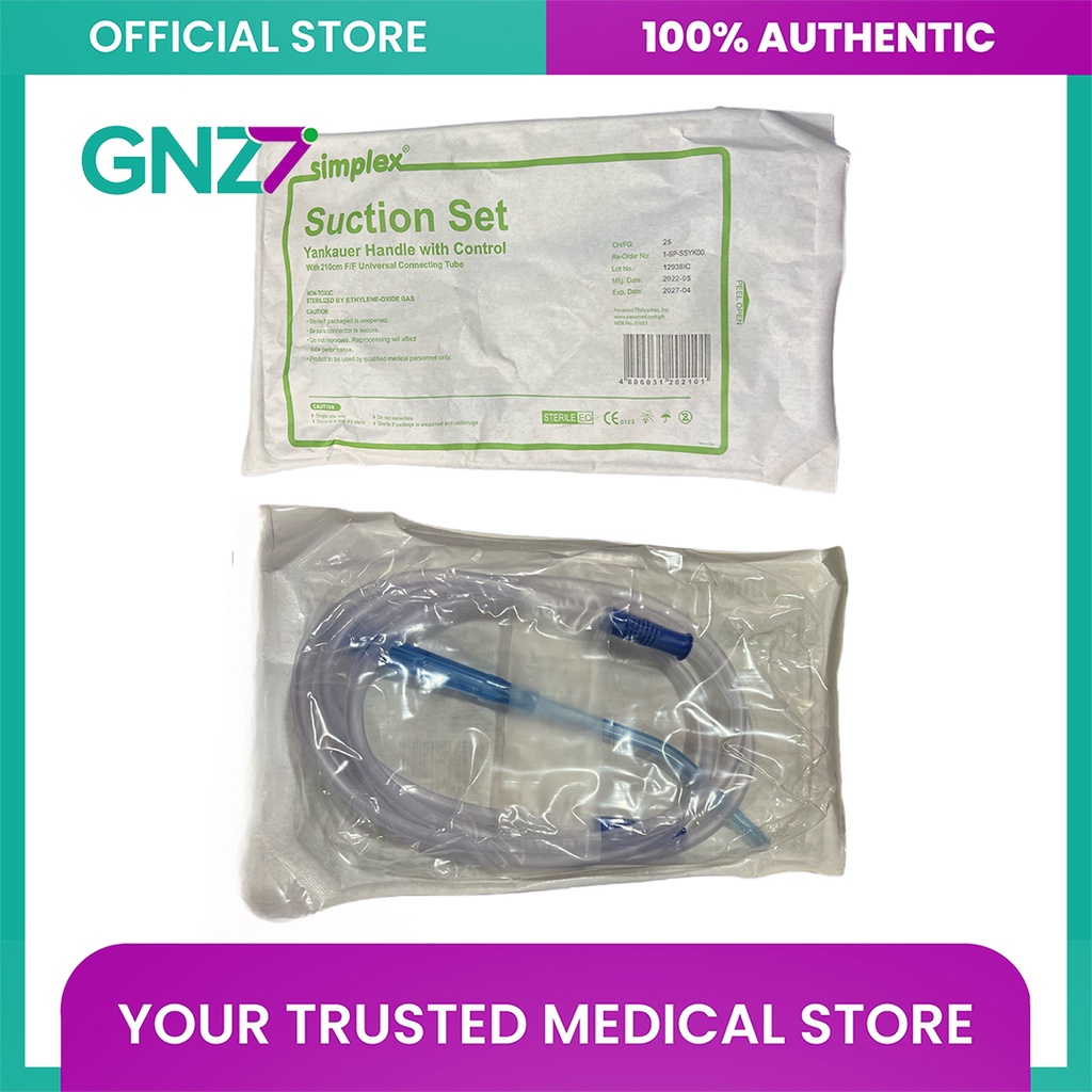 Suction Set w/ Yankauer - Simplex | Shopee Philippines
