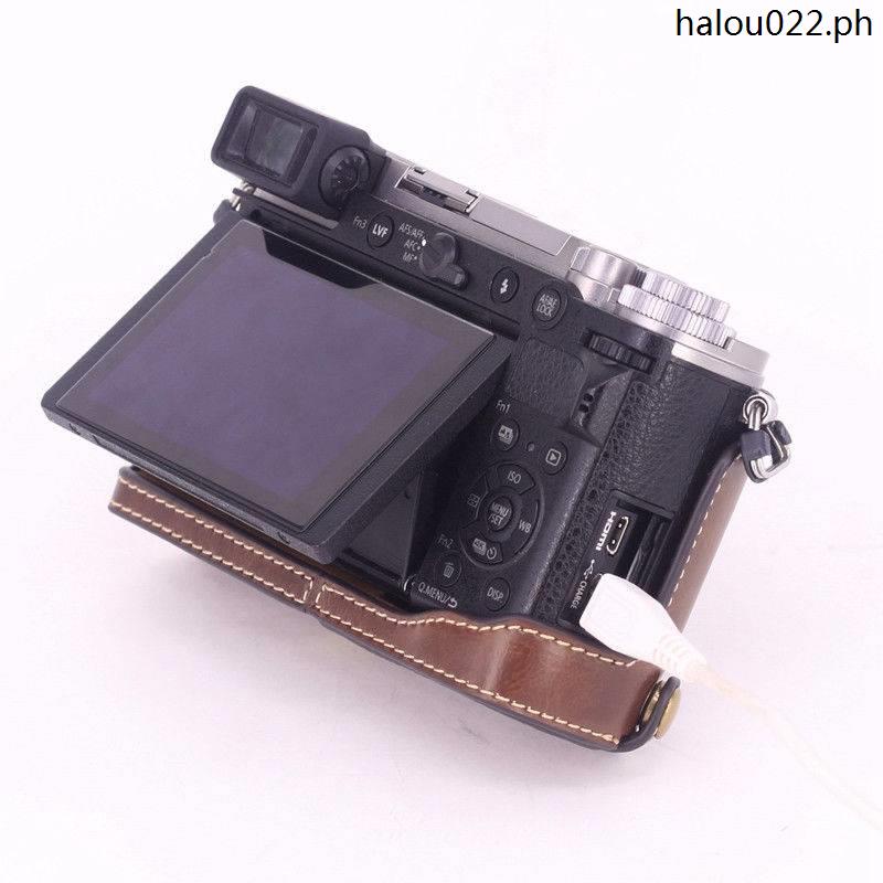Hot Sale Panasonic GX9 Leather Case DC-GX9GK Camera Bag Base Micro ...