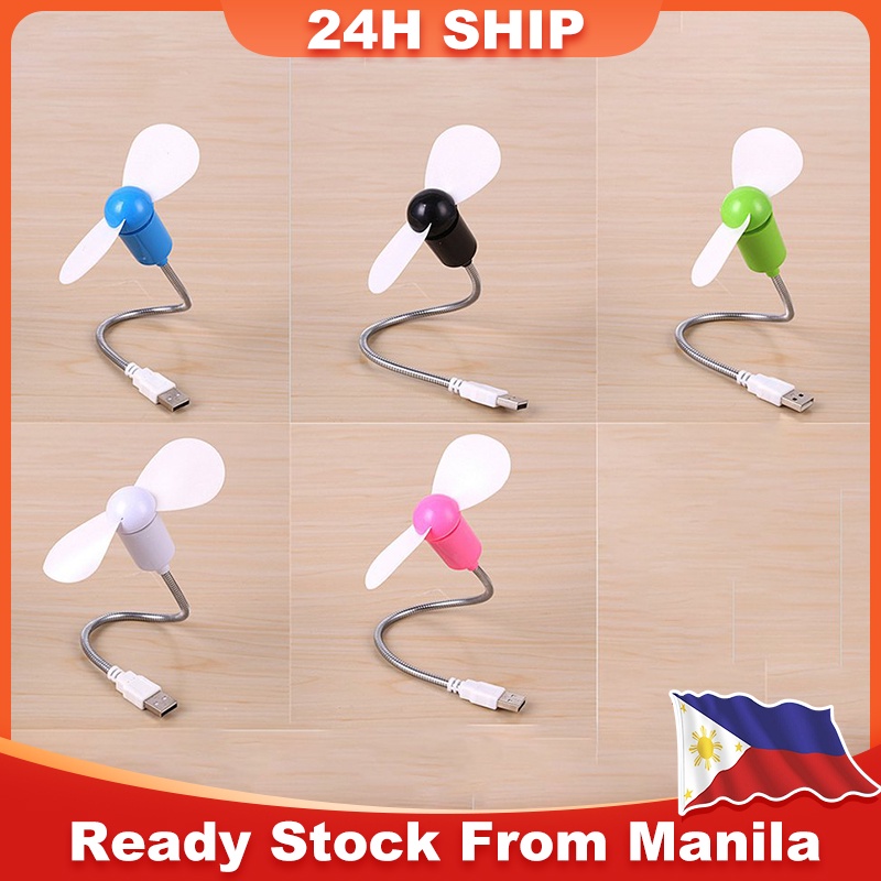 Mini USB Fan Portable Flexible Goose Neck Design Cooler Cooling Fan ...