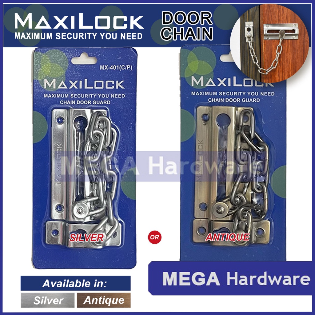 Maxilock Security Door Chain / Door Guard / Door Chain and Bolt ...