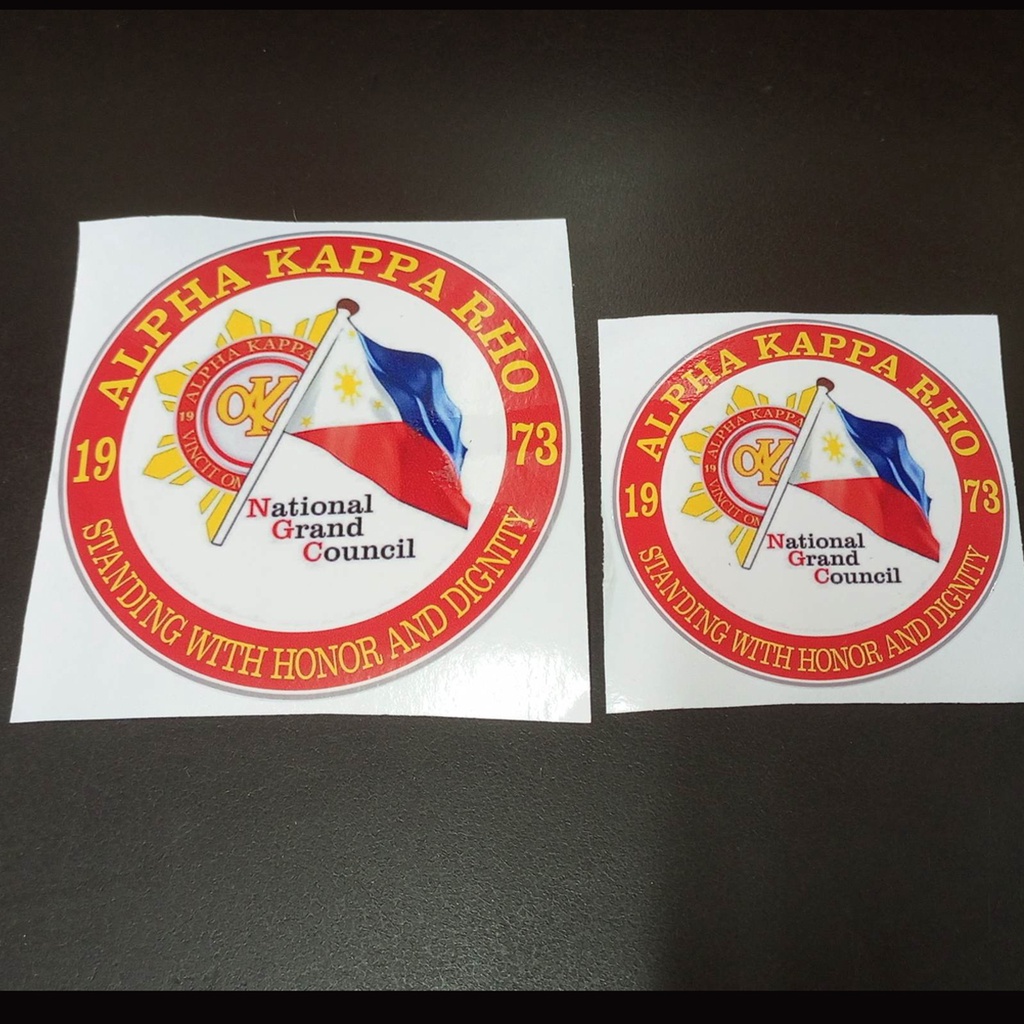 Sticker Stickers Decals Decal Alpha Kappa Rho Akp Akhro Skeptron ...