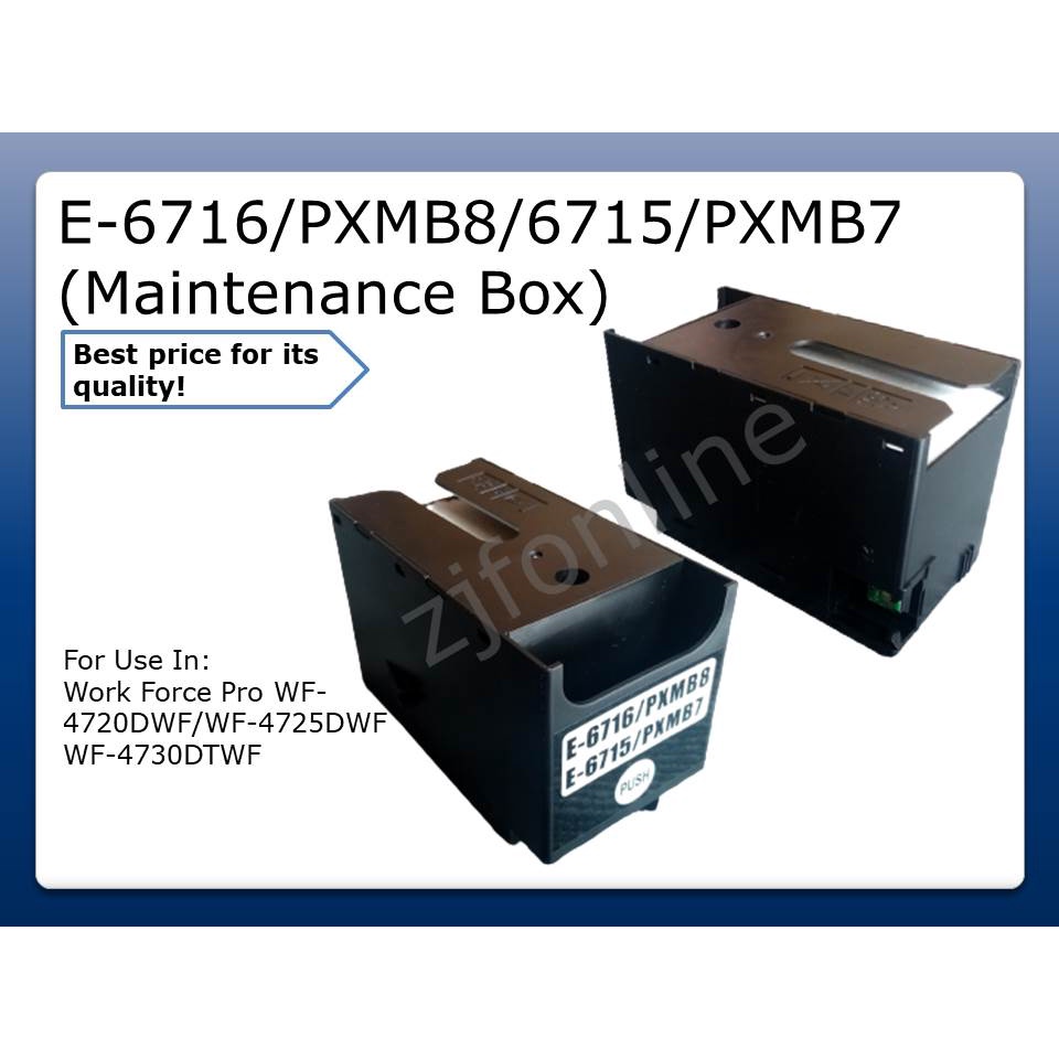 Maintenance Box T6715 T6716 for Epson C5290 C5790 WF 4720 E-6716 E-6715 ...