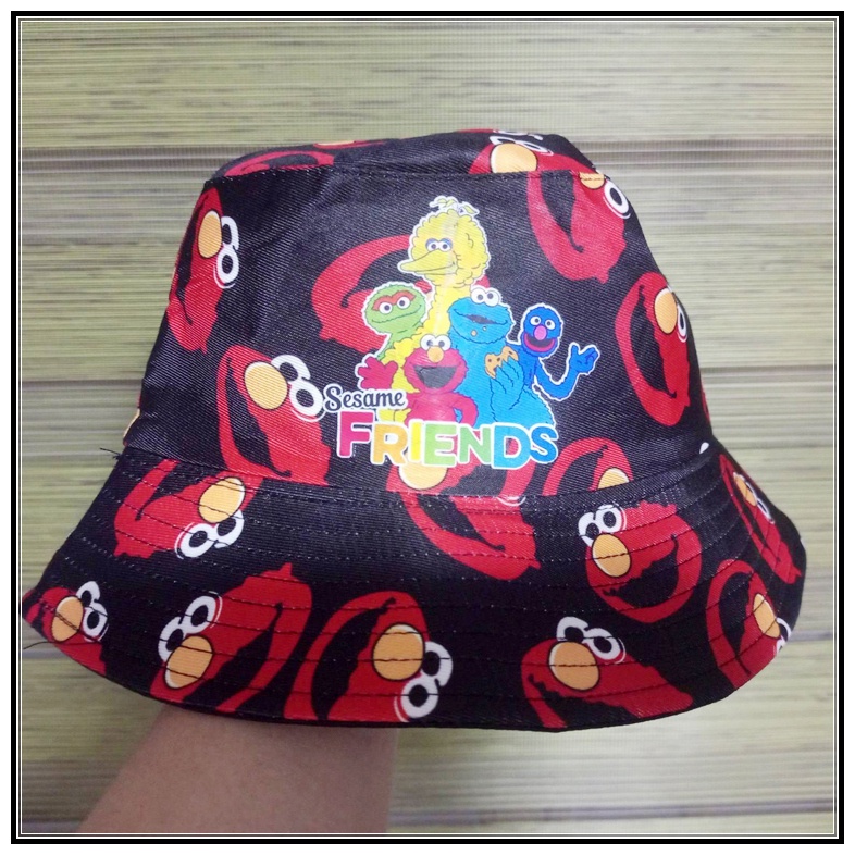 Sesame St Street Friends Inspired Fashion Cotton Bucket Fisherman ...