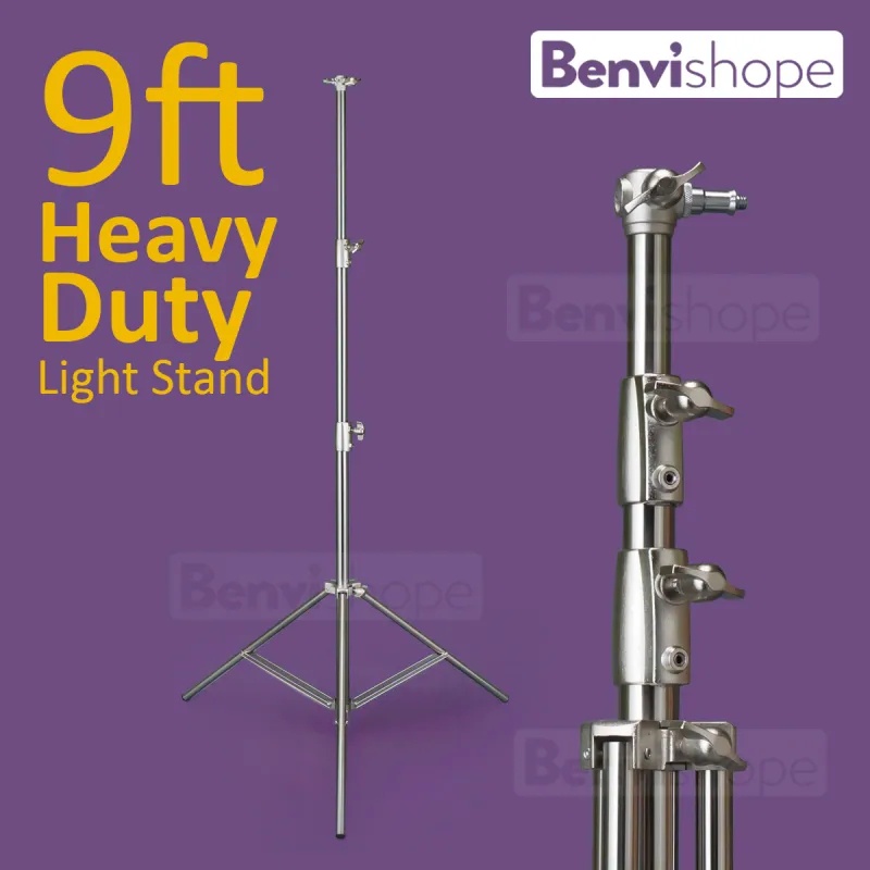 3.3M / 10.8ft Heavy Duty Studio Centry C Stand Detachable Light C-stand ...