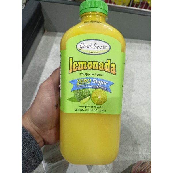 Good Sense Lemonada Zero Sugar Calamansi Juice Concentrate 1.10L ...