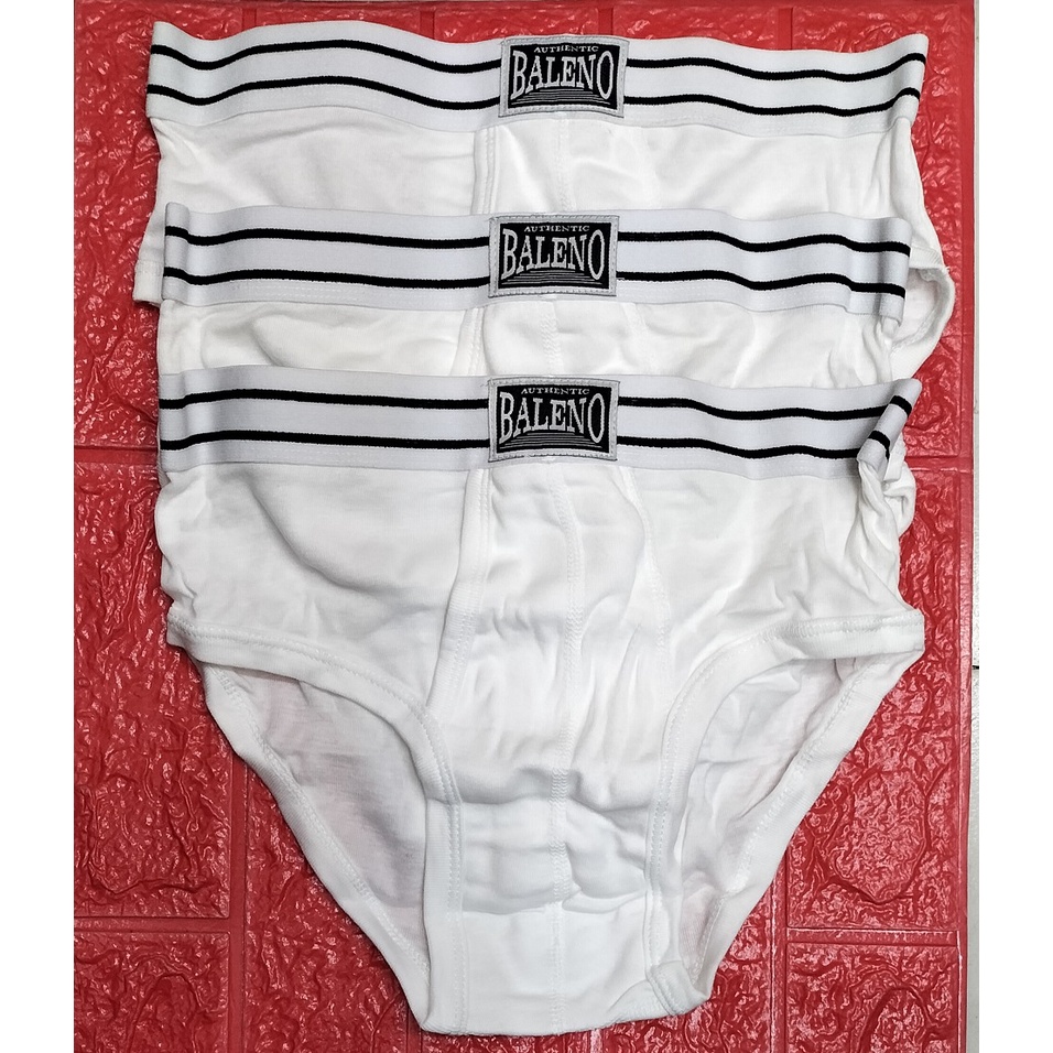 Baleno Underwear 3 Pieces in 1 Pack Hipster All White Color Outside ...