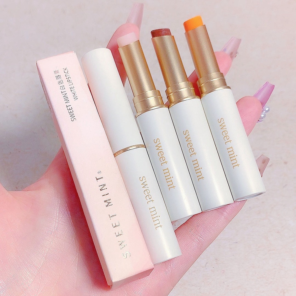 Sweet Mint White Lip Balm Moisturizing Repair Lip Mask Matte ...